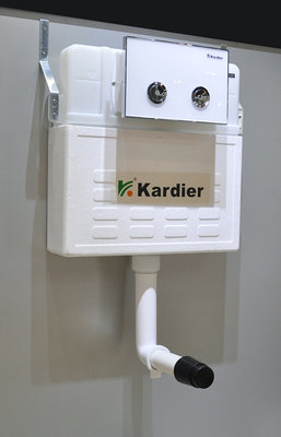 Fashion Style Pneumatic Concealed Cistern Suit For Floor-Standing Toilet Indoors KDR-009BP
