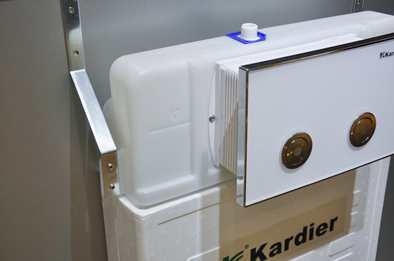 Fashion Style Pneumatic Concealed Cistern Suit For Floor-Standing Toilet Indoors KDR-009BP