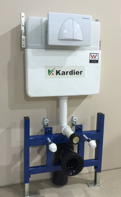 Plastic water tank,Wall Hung Toilet Hidden Cistern , Dual flush WC Concealed Cistern KDR-011H