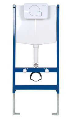 Western Style Plastic Concealed Toilet Cistern  , Concealed Flush Tank