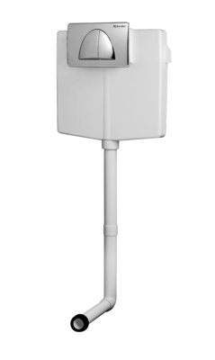 Public toilet Squatting Pan Dual Flush Concealed Toilet Cistern Tank Flush Valve KDR-007C