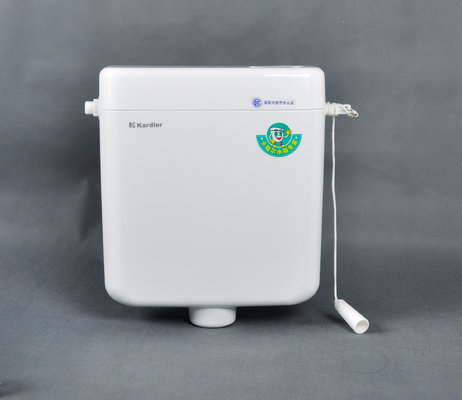 Plastic Exposed Toilet Cistern , Water Conserving Single Flush Toilet tank