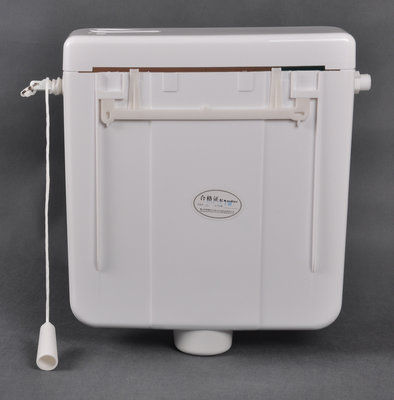 Plastic Exposed Toilet Cistern , Water Conserving Single Flush Toilet tank