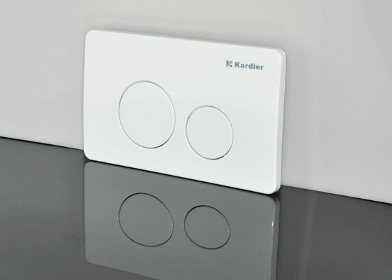 High Class Flush Plate Dual Push Bathroom Parts On Concealed Cistern