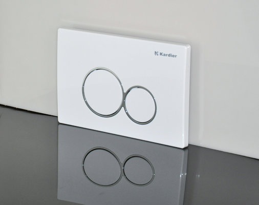 Bathroom ABS Plastic Toilet Dual Flush Plate For Concealed Cistern