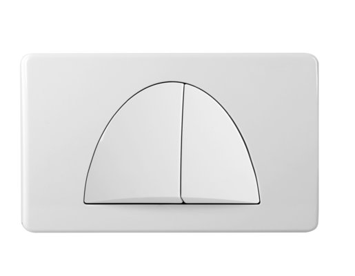 Chrome Color Concealed Cistern Flush Plate / Button Home Sanitary Products