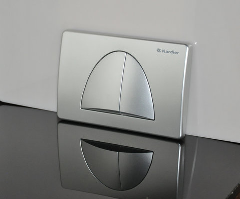 Chrome Color Concealed Cistern Flush Plate / Button Home Sanitary Products