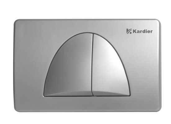 Chrome Color Concealed Cistern Flush Plate / Button Home Sanitary Products