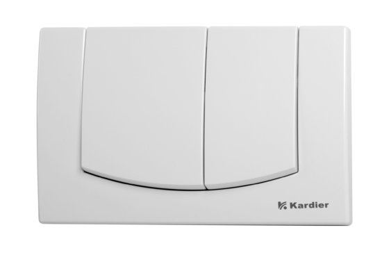 Bathroom Exposed Wall Mount Dual Toilet Flush Panel For Concealed Cisterns