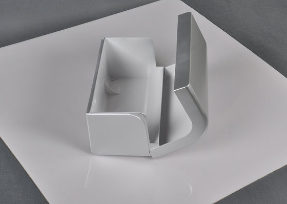 Luxury Sanitary Ware Small Roll Paper Toilet Tissue Box Nice Satin Plated