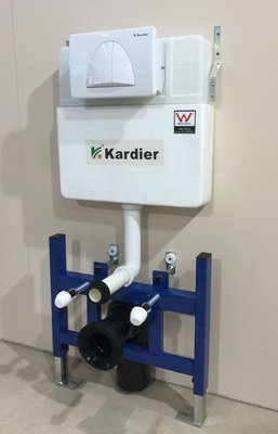 Plastic water tank,Wall Hung Toilet Hidden Cistern , Dual flush WC Concealed Cistern KDR-011H
