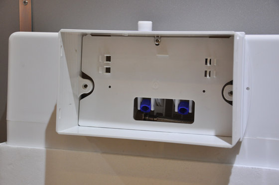 Public toilet Squatting Pan Dual Flush Concealed Toilet Cistern Tank Flush Valve KDR-007C