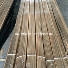 China African Walnut Wood Veneer Quarter Cut Stripe supplier
