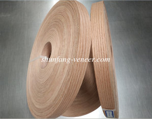 China American Red Oak Real Wood Veneer Edgebanding for Furniture Doors supplier