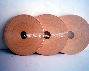 China Veneer Edge Tape Finger Joint Veneer Fleece Backed Edging Edgebanding Veneer Thick Edge Banding for Furniture Doors supplier