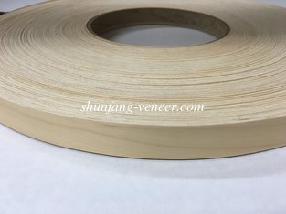 China Natural Birch Wood Veneer Edgebanding Birch Wood Veneer Edge Banding Tape Birch Veneer Edging Thick Veneer Edgebanding supplier