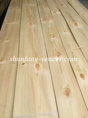 China Knotty Pine Decorative Veneers Knotty Pine Natural Veneers for Furniture Doors and Plywood Industry supplier