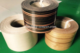 China Profile Wrapping Veneer Finger Jointed Continuous Veneer Rolls for Doors and Windows Industries supplier