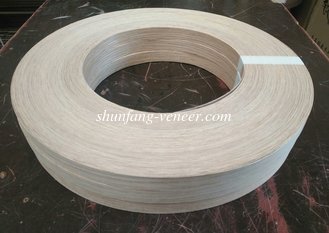 China 1MM Thick White Oak Veneer Edge Banding Real Wood Thick Veneer Edgebanding supplier