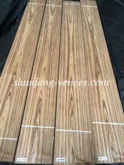 China Teak Veneer Crown Cut Burma Teak Natural Veneers Myanmar Teak Sliced Veneer for Interior Furniture Doors & Plywood supplier