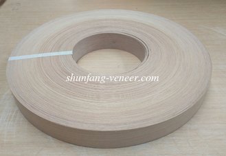 China Real Anigre Wood Veneer Edgebanding Anegre Edge Banding Tape Anigre Veneer Edging Anigre Thick Edgebanding supplier