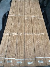 China Quarter Figured Teak Decorative Natural Veneers Burma Teak Veneer Quarter Figure for Furniture Doors & Veneered Panel supplier