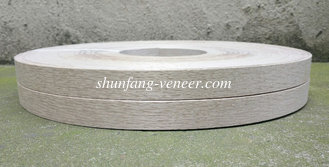 China Dyed Oak Wood Veneer Edge Banding Tape White Oak Veneer Edgebanding for for Furniture Doors & Plywood supplier