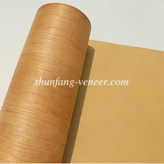 China American Cherry Paper Backed Veneer | Paper Backing Cherry Wood Veneer Sheet supplier