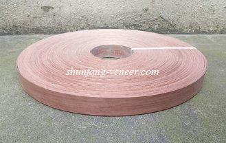 China Bubinga Wood Veneer Edge Banding African Bubinga Edgebanding Veneer supplier
