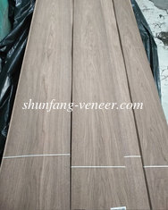 China Black Walnut Natural Wood Veneer, Crown in 0.50mm Thickness from Shunfang Veneer supplier