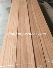 China Makore Veneer Figured Makore Wood Veneer for Furniture Doors and Veneer Panels supplier