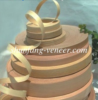 Real Wood Veneer Edgebanding, Edgebanding Veneer for Furniture Doors and Panel supplier