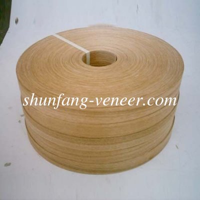 Natural Teak Edge Banding Veneer, Teak Wood Veneer Edgebanding for Furniture Door and Veneer Panel supplier