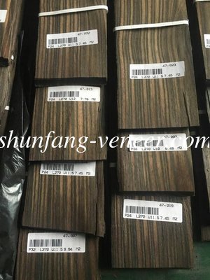 Macassar - Ebony Natural Wood Veneer supplier