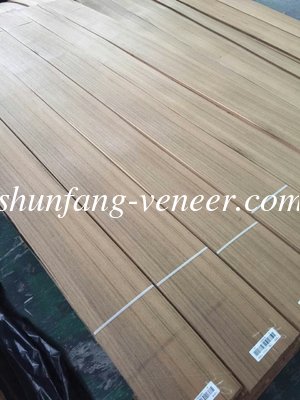 Crown/Quarter Burma Teak Wood Veneer/Chapas de Maderas supplier