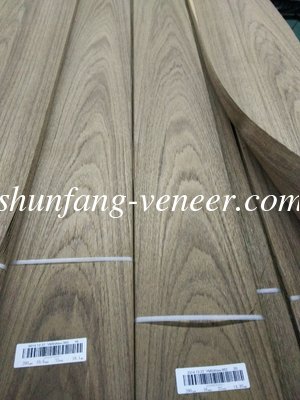 Crown/Quarter Burma Teak Wood Veneer/Chapas de Maderas supplier
