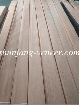 CHEAP Tiger Flake Red Oak Natural Wood Veneer in 0.5mm thickness supplier