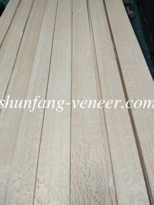 CHEAP Tiger Flake Red Oak Natural Wood Veneer in 0.5mm thickness supplier