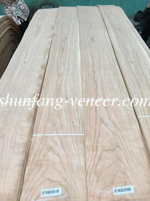 Cherry Veneer: Flat Cut American Cherry Wood Veneer supplier