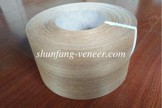 Natural Teak Edge Banding Veneer, Teak Wood Veneer Edgebanding for Furniture Door and Veneer Panel supplier