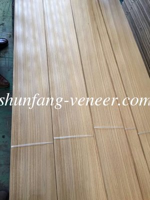 0.60mm Rift Zebrano Sliced Wood Veneer for Furniture Door Architectural Woodworks and Designing from shunfang-veneer-com.ecer.com supplier