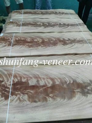 Mahogany, African Khaya Crotch Wood Veneer supplier