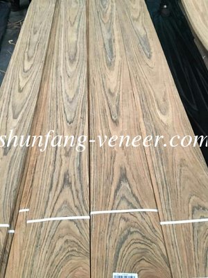 0.6MM Mozambique Ovangkol Natural Wood Veneer for Furniture Architecture Woodworking from shunfang-veneer-com.ecer.com supplier
