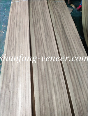 Full 0.5mm Well-Sliced Black and White Limba Natural Wood Veneer for Panel Door and Furniture Industry supplier