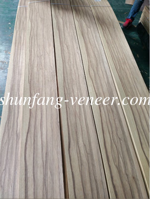 Full 0.5mm Well-Sliced Black and White Limba Natural Wood Veneer for Panel Door and Furniture Industry supplier