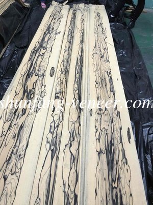 Royal White Ebony Natural Wood Veneer with Unique Creamy White Yellow Background from www.shunfang-veneer-com.ecer.com supplier