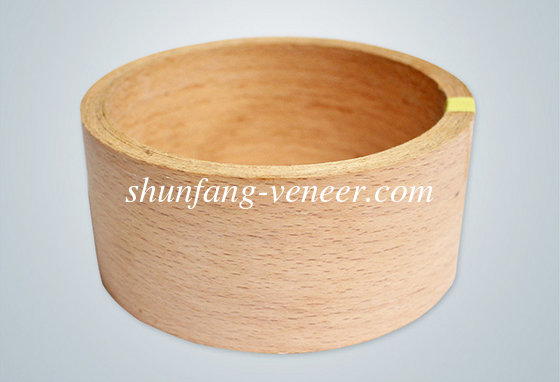 Veneer Edge Tape Finger Joint Veneer Fleece Backed Edging Edgebanding Veneer Thick Edge Banding for Furniture Doors supplier