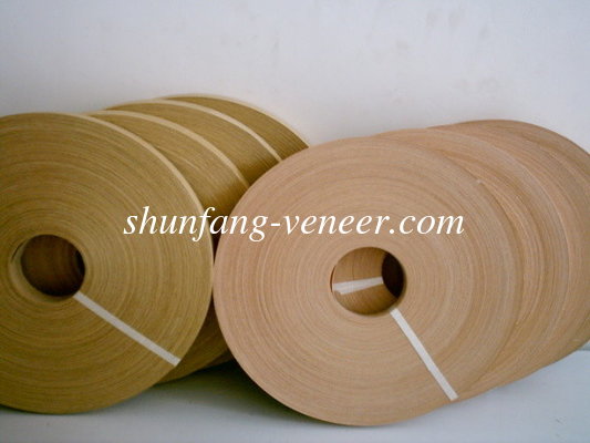 American Maple Edgebanding Veneer, Natural Wood Veneer Edge Banding for Furniture Doors and Veneered Panels supplier