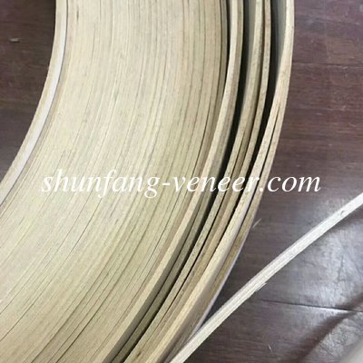 Veneer Edge Tape Finger Joint Veneer Fleece Backed Edging Edgebanding Veneer Thick Edge Banding for Furniture Doors supplier
