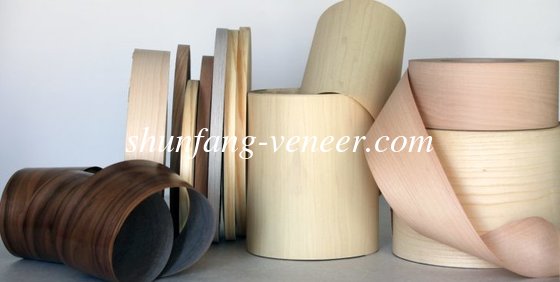 Fleeced Sanded Red Oak Wood Veneer Edgebanding Red Oak Veneer Edging for Furniture Door and Panel Industry supplier